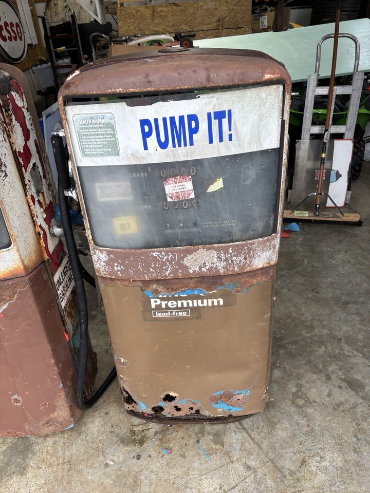 Gilbarco Gas pumps Rat Rod Garage | eBay