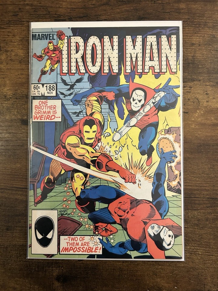Run Of 11 Iron Man #180 181 182 183 184 185 186 187 188 189 190Marvel ...