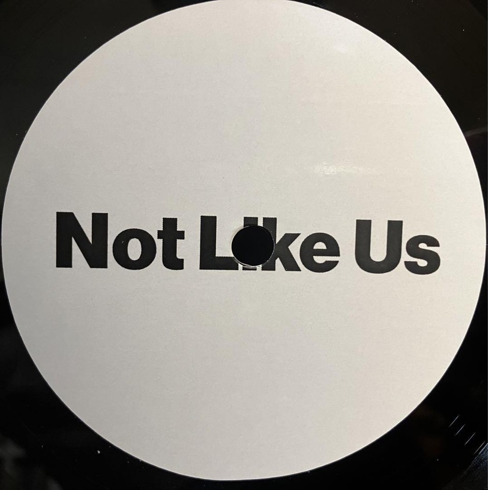 Kendrick Lamar Not Like Us 7-Inch Vinyl Record Collectible Single Hip ...