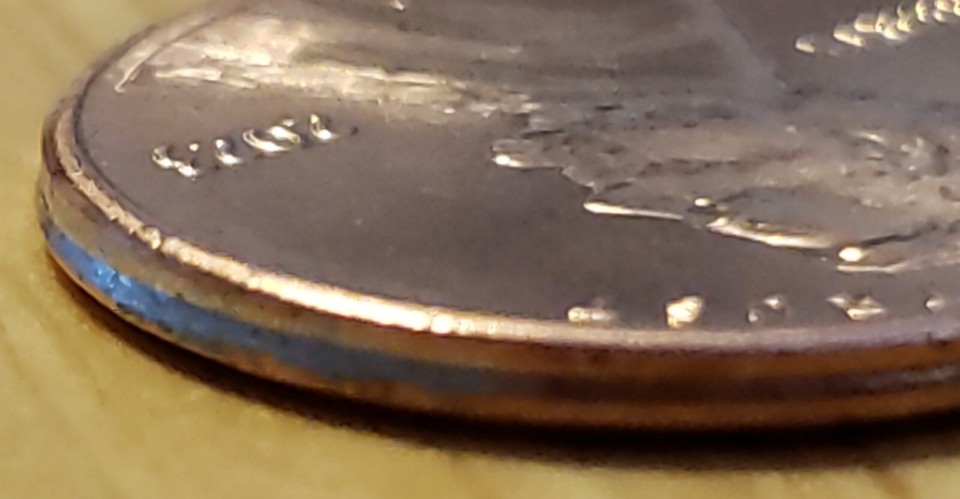 2023 P Lincoln Cent Split Clam Shell Planchet Error BU Brilliant Red | eBay