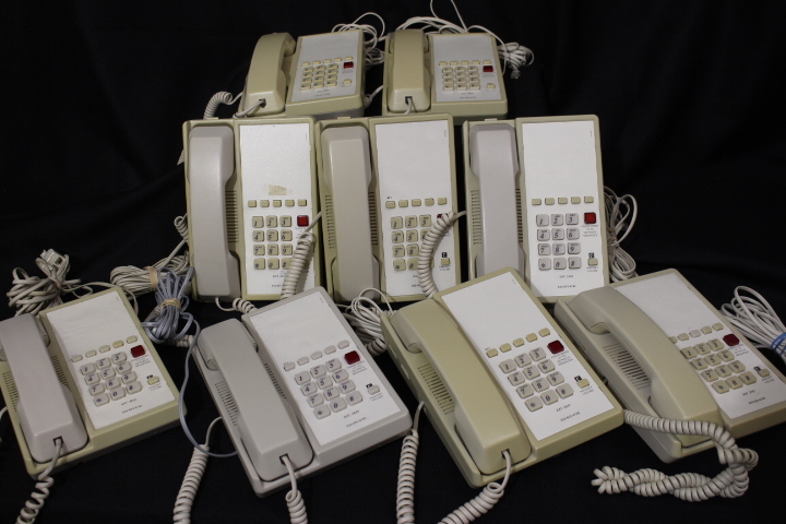 Lot of 9 Telematrix 3300Mw5 Single Line Telephone with 5 Speed Dials ...