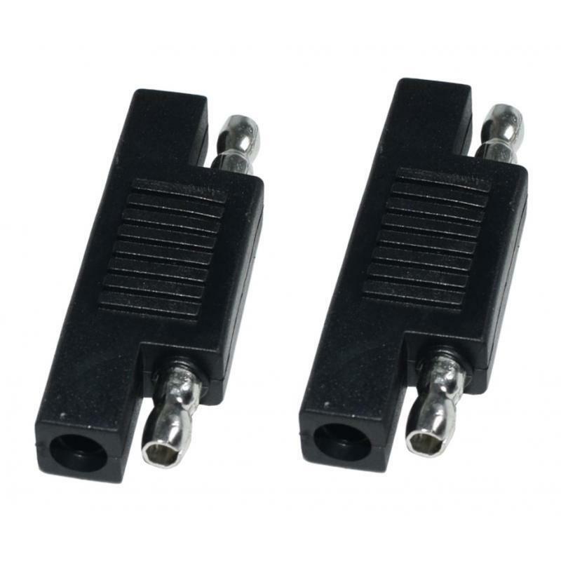 Gender Polarity Change SAE 2-Pins Connector Reverse Plug Adapter ...
