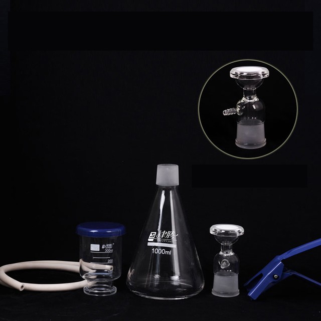 1000ml Buchner Funnel Apparatus Filting Funnel Kit for Vacuum Suction ...