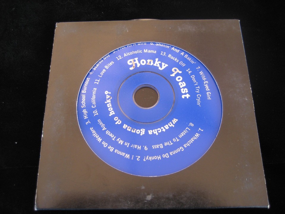 Honky Toast-Whatcha Gonna Do Honky? Advance Promo-1998-Sony-CD ...