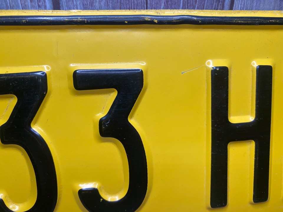 Vintage -1971 OHIO LICENSE PLATE - 333 HP - *PAIR* 2 Matching Plates | eBay