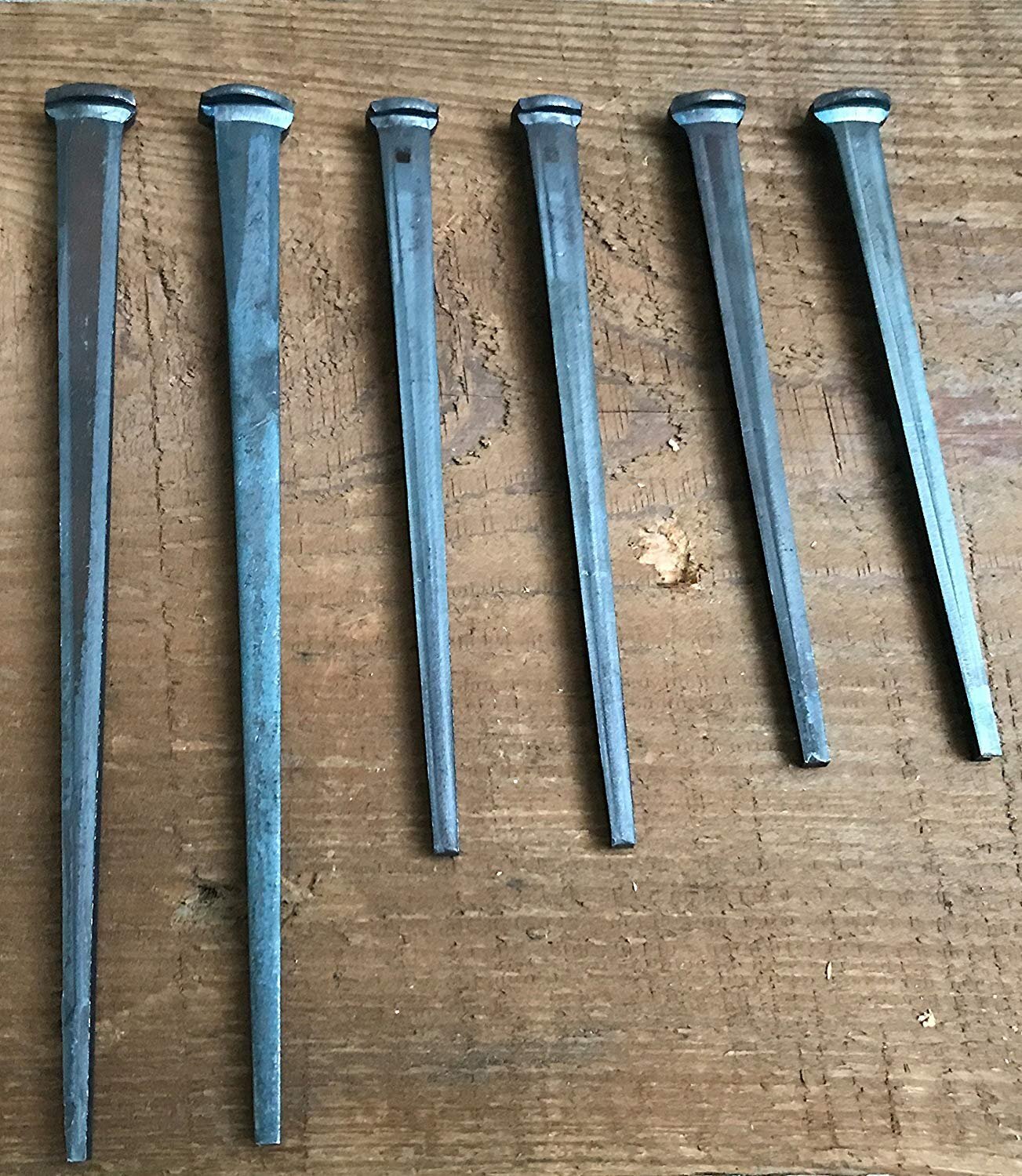 8"- STEEL SQUARE COMMON ROSE HEAD STANDARD-80d Nails | eBay