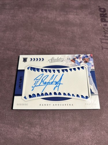 2020 Absolute Baseball Randy Arozarena Auto /99 | eBay