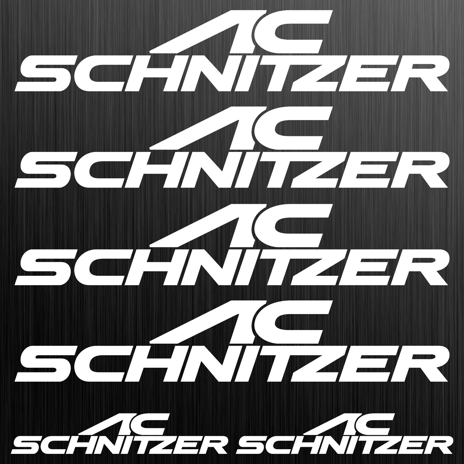 AC SCHNITZER aufkleber sticker decal tuning Auto Car 6 Stücke Pieces | eBay
