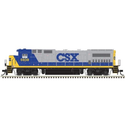 Atlas 10004344 HO Silver Dash 8-40B - CSX (YN2) Road #5938 Front Ditch ...