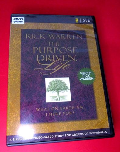 The Purpose Driven Life~Rick Warren~Small Group DVD Series Set~Volumes ...