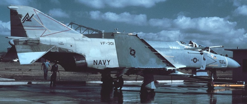 VF-301 DEVIL'S DISCIPLES PATCH US NAVY NAS MIRAMAR USS CVWR F8 F4 F14 ...