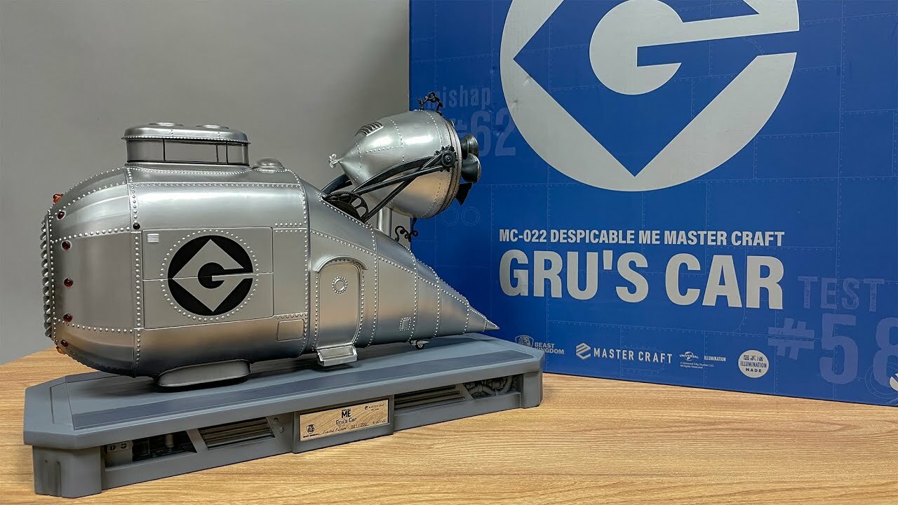 Minions Despicable Me Gru's Car Master Craft 1/4 Beast Kingdom | eBay