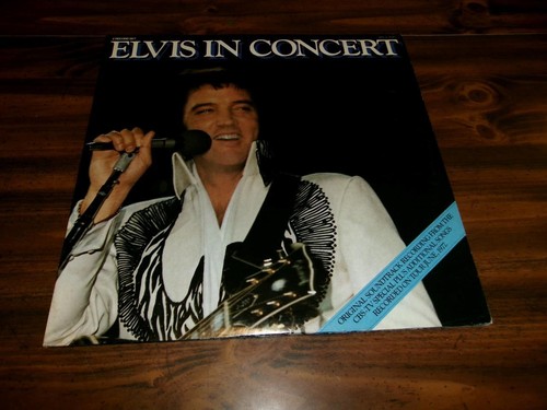 ELVIS IN CONCERT, LP, RCA APL2-2587 BLUE LABEL, GATEFOLD 2 RECORD SET ...