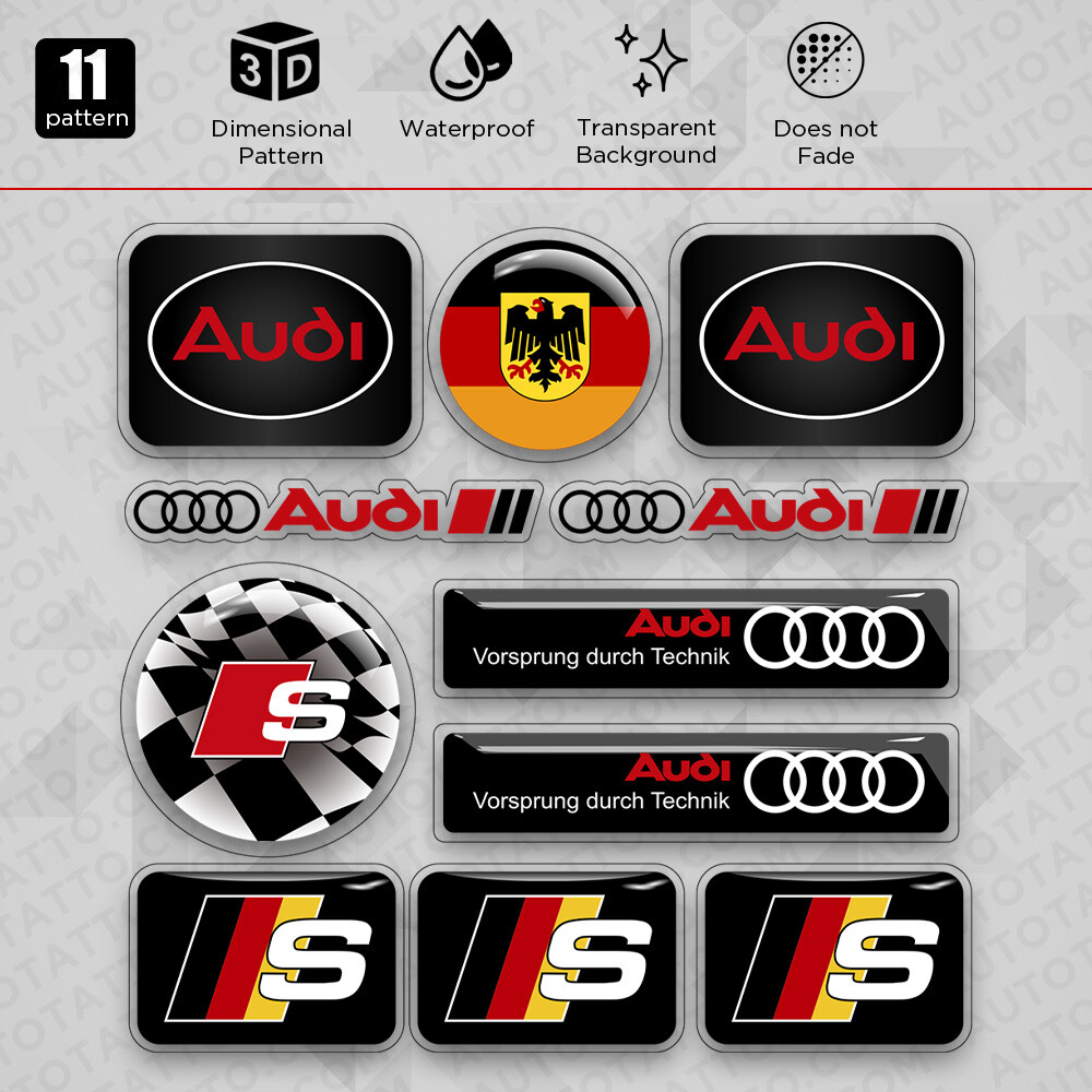 3d Audi Logo