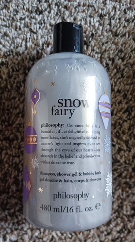 Philosophy Snow Fairy Shampoo, Shower Gel, & Bubble Bath for Unisex 16 ...