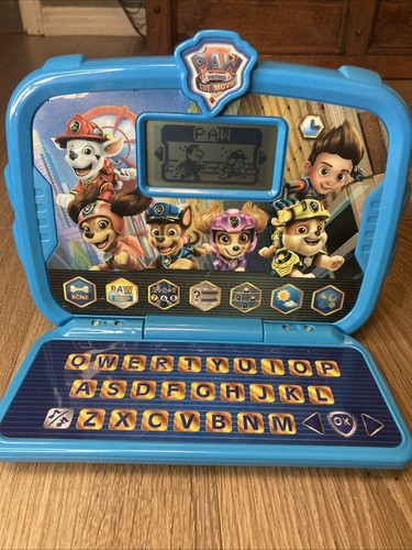 VTech Paw Patrol The Movie- Learning Tablet / Laptop- Blue- Educational ...