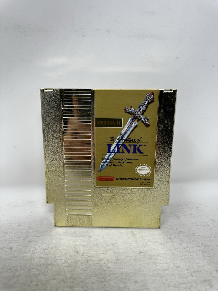 Zelda II The Adventures of Link (Nintendo Nes) with Manual Sleeve ...