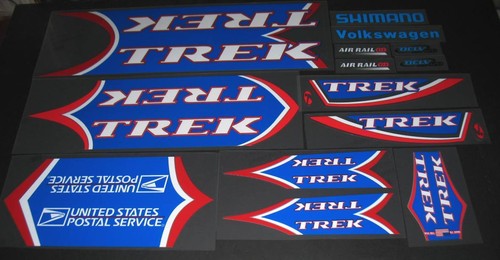 TREK USPS Decal set | eBay