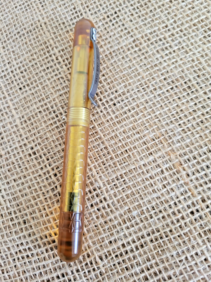 Maratac Embassy Pen Ultem Screw On/Off Cap Pocket Clip Storage Tube USA ...