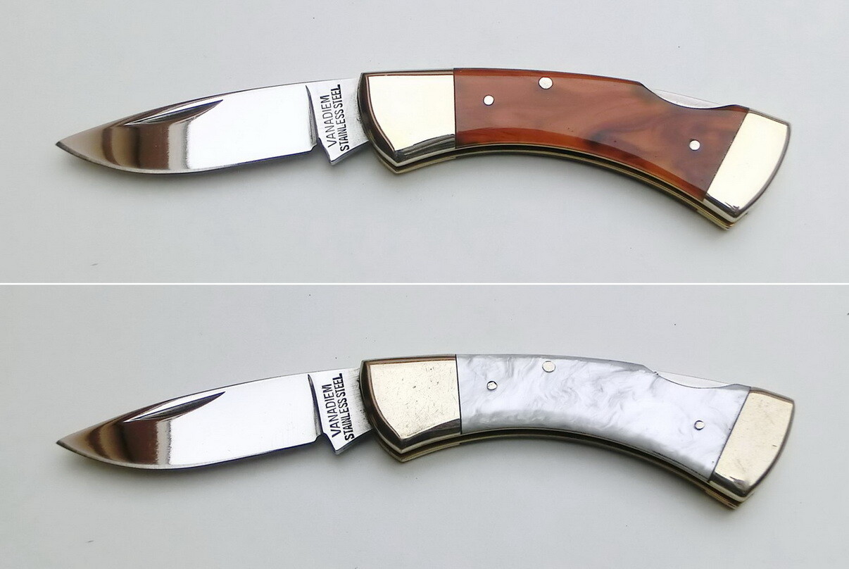 Messer edles Taschenmesser Klappmesser normal/klein/mini 1-3 Klingen ...