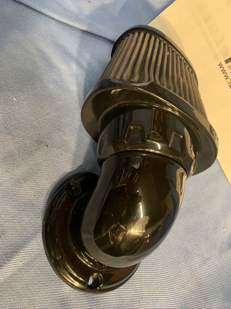 Genuine 29400263 Harley-Davidson Heavy Breather Air Cleaner Black for ...