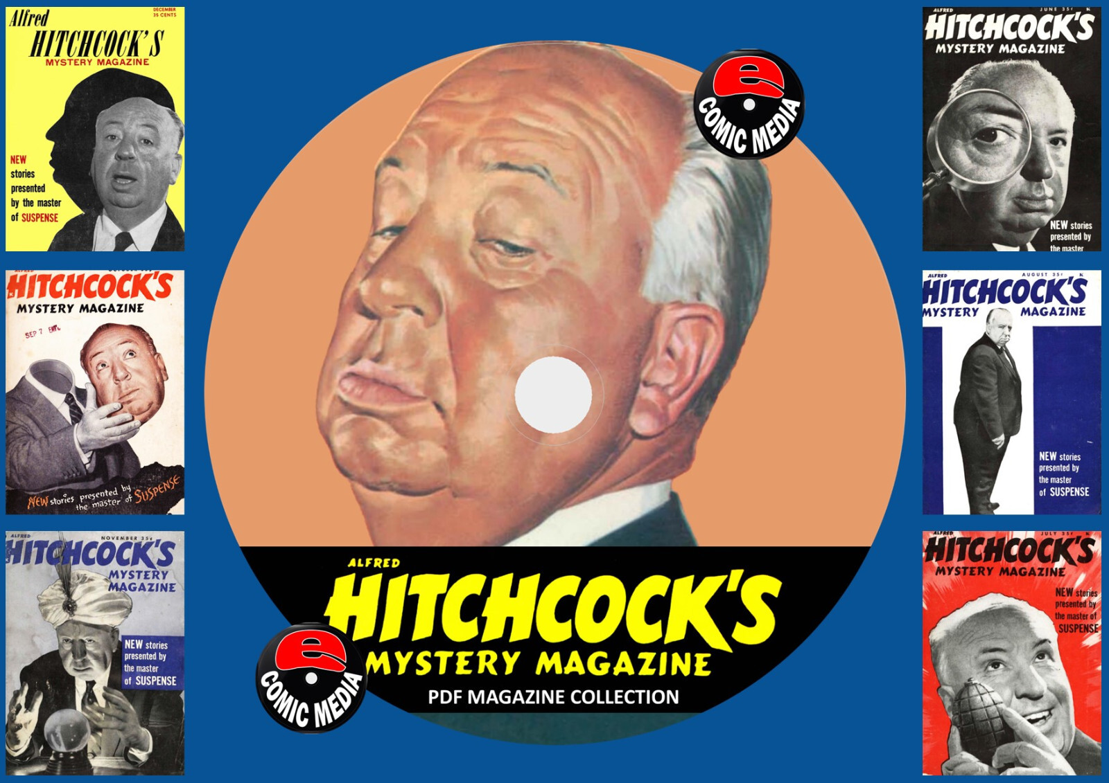 Alfred Hitchcock’s Mystery Pulp Magazine On PC DVD Rom (PDF Format) | eBay
