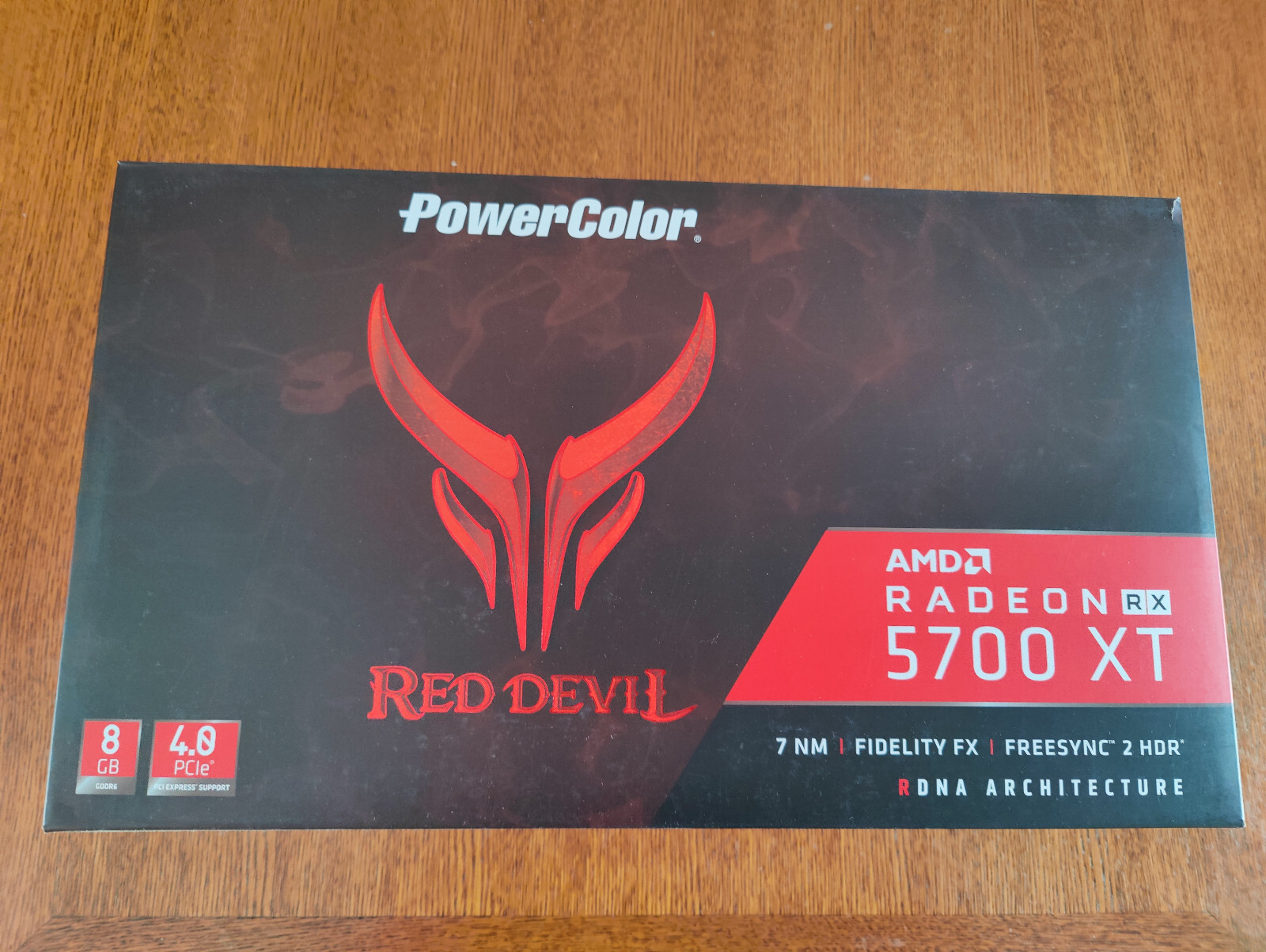 PowerColor Radeon Red Devil RX 5700xt 8gb Graphics Card for sale online ...