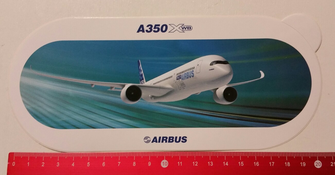 Aufkleber/Sticker: Airbus A350 X WB (030317120) | eBay
