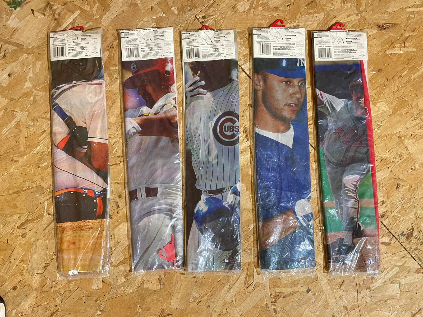 Baseball Kite and Card All Star Derek Jeter Mark McGwire Sammy Sosa ...