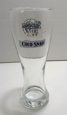 SAMUEL ADAMS Cold Snap Seasonal Brew Pilsner Glass Beer Barware | eBay