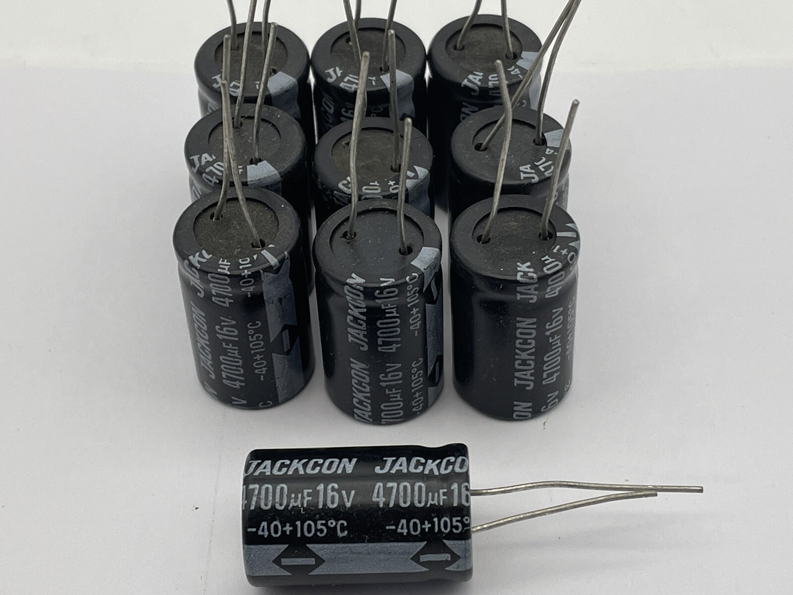 🔥🔥🔥 10pcs 4700uF 16V Jackcon Electrolytic Radial Capacitor USA Seller ...