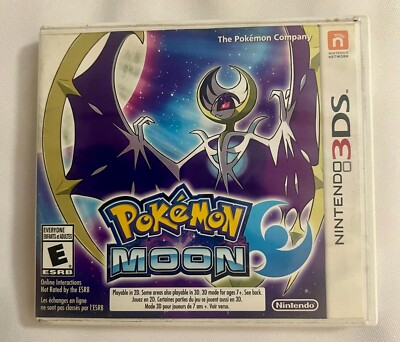 Pokémon Moon Nintendo 3DS 2016 In Original Case Tested | eBay