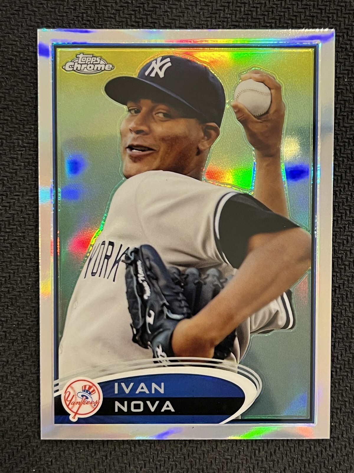 Ivan Nova 2012 Topps Chrome Refractor New York Yankees MLB #129 | eBay