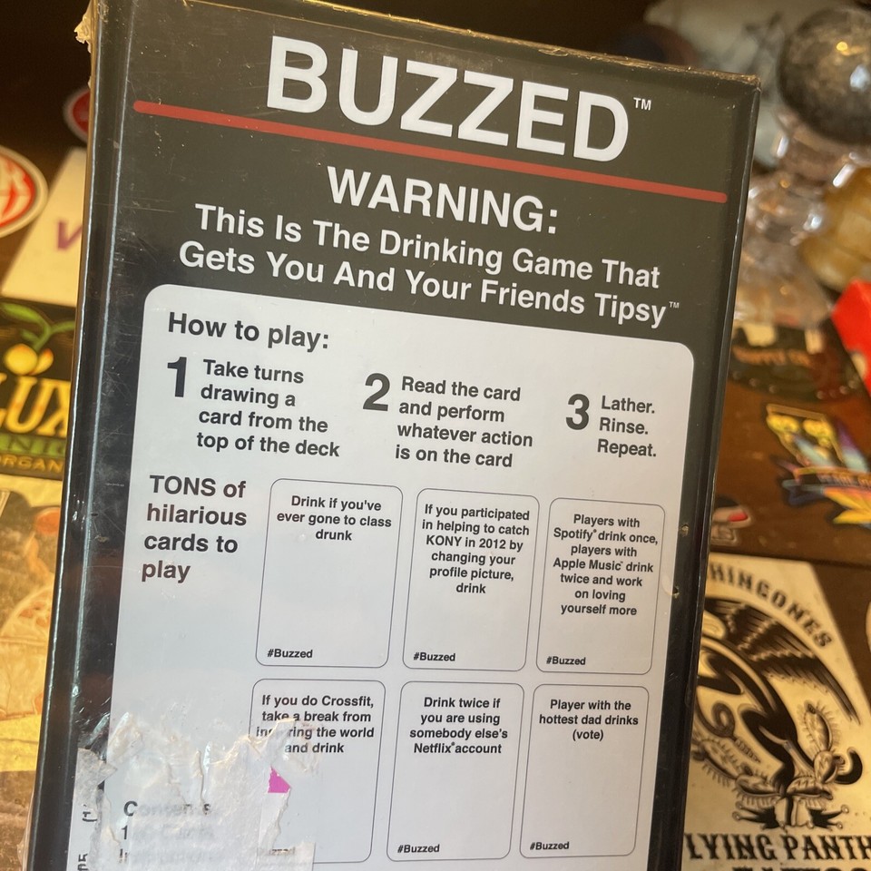 NEW Buzzed This Is The Drinking Game That Gets You and Your Friends ...