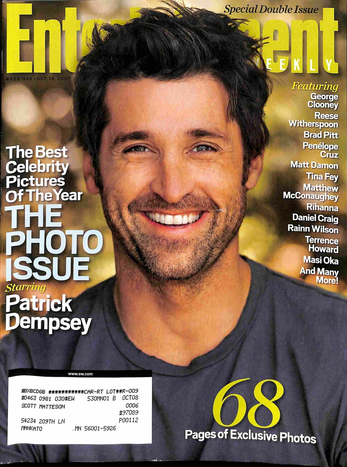 Entertainment Weekly, October 19 2007 | eBay