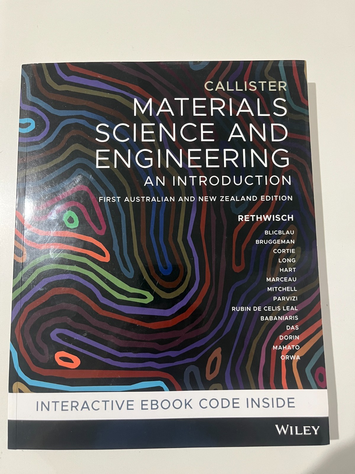 Callister Materials Science and Engineering: An Intro 1st ANZ Ed ...