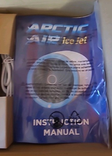 Arctic Air Ice Jet Portable Cooler Built-in LED Night Light Energy ...