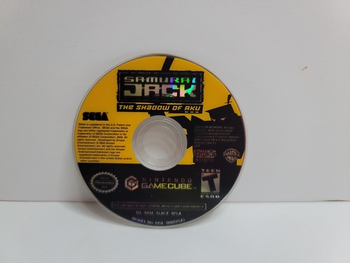 Samurai Jack: The Shadow of Aku (Nintendo GameCube, 2004) Disc Only ...