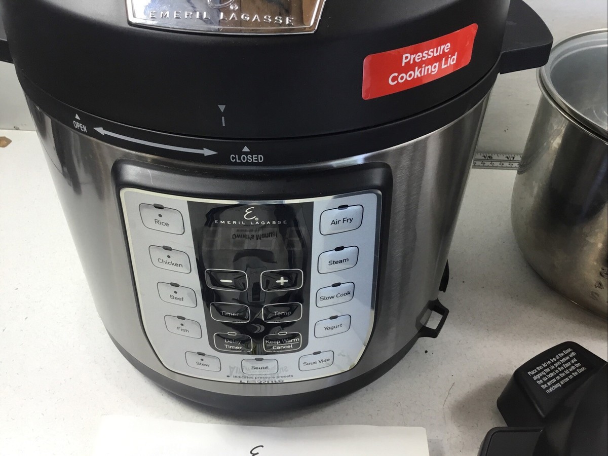 Emeril Lagasse Pressure Air Fryer Plus 6 Quart For Sale In Chef Emeril