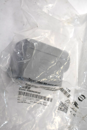 Harting Han 6B-HSE-M20 B Hood Side Entry LC 2 Pegs M20 19300061540 ...