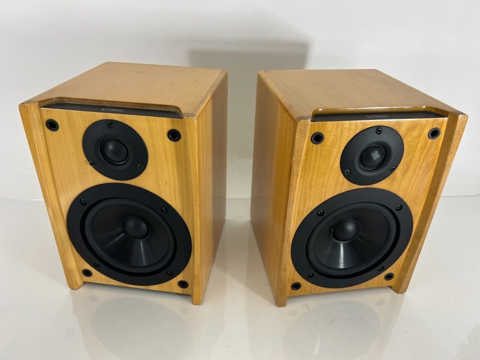 Cambridge Soundworks M50 by Henry Kloss Beautiful Wood Speakers | eBay