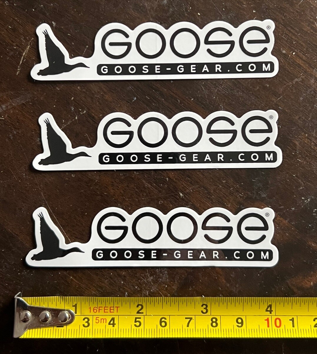 3 GOOSE GEAR decals stickers offroad utv overland trails outland ...