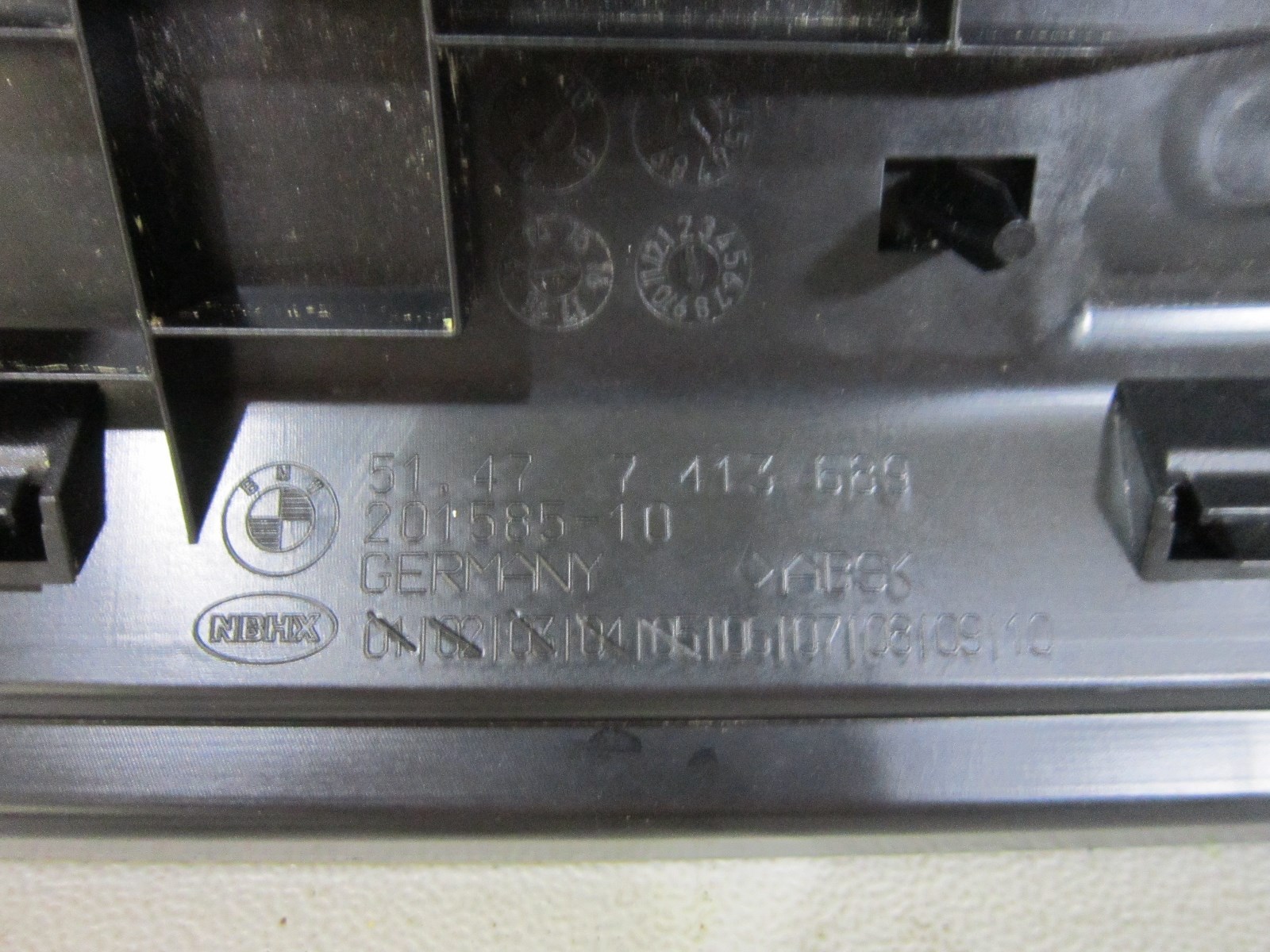 BMW X1 2016 SPORT UTILITY 4-DOOR INTERIOR-REAR-SILL TRIM OEM ...