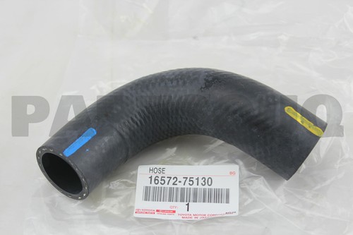 1657275130 Genuine Toyota HOSE, RADIATOR, OUTLET 16572-75130 | eBay