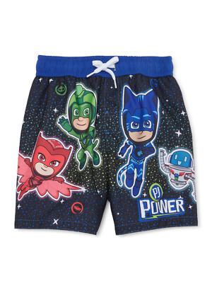 PJ masks Toddler Boy Swim Trunks Swim Beach Pool FREE SHIPPING 12M 18M ...