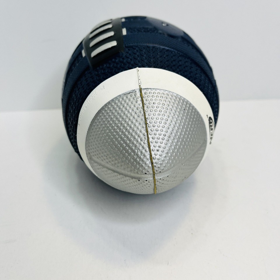 Dallas Cowboys NERF PRO GRIP Football 2008 Hasbro Blue Silver White NFL ...