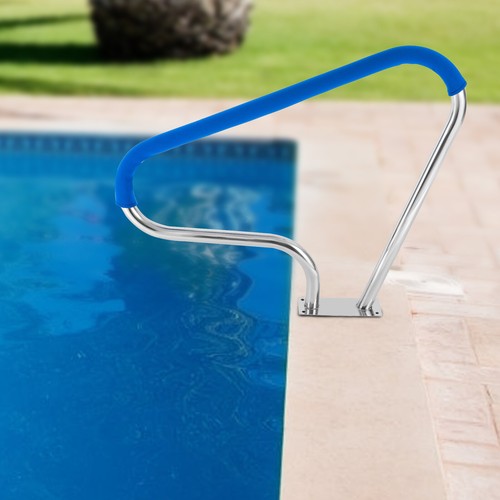 Yard Garden Outdoor Pool Ladders Handrail Stainless Steel Rust ...