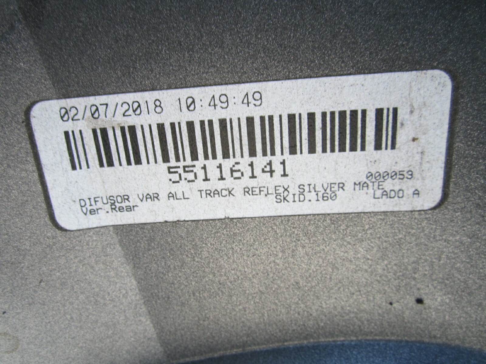 OEM+2017+2018+2019+Volkswagen+Golf+Alltrack+Rear+Bumper+Lower+Valance+ ...