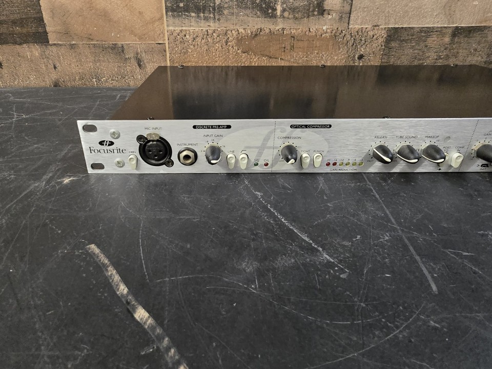 Focusrite Platinum Trackmaster Pro Preamp Recording Channel Strip ...