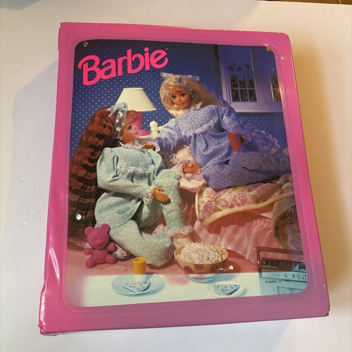 Vintage 1995 Fold-out Bedroom Pink Barbie Doll Fashion Carrying Case ...